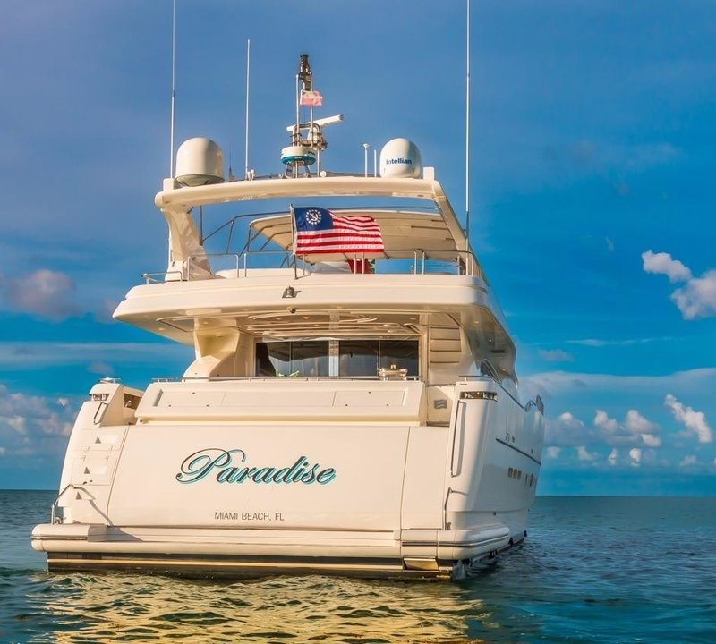 Launch of the first motor yacht Ferretti 750 — Yacht Charter ...